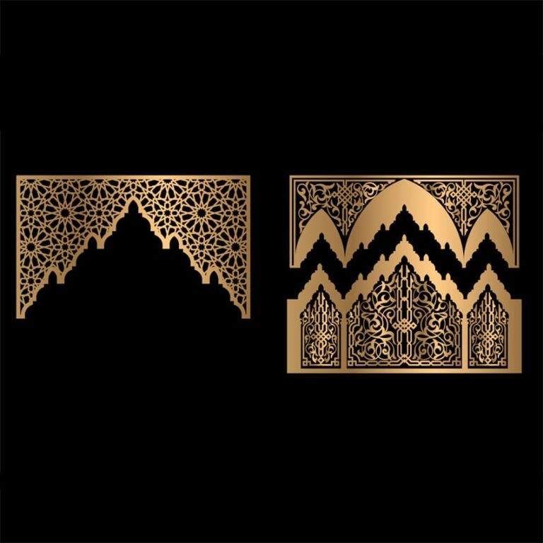 9 Moroccan Arches Vector Bundle – Elegant Moroccan Arch Designs for ...