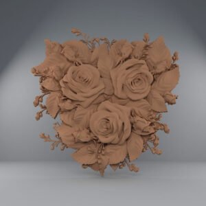 9 CNC Flower Design 3D Models – Beautiful CNC Flower Designs for ...