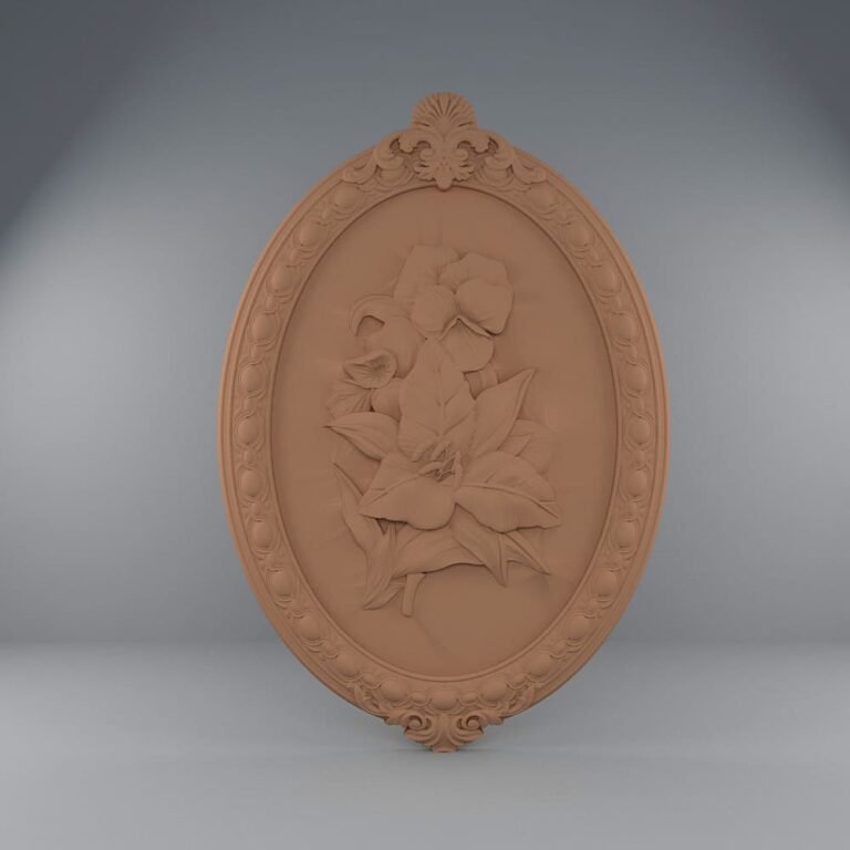 9 CNC Flower Design 3D Models – Beautiful CNC Flower Designs for ...