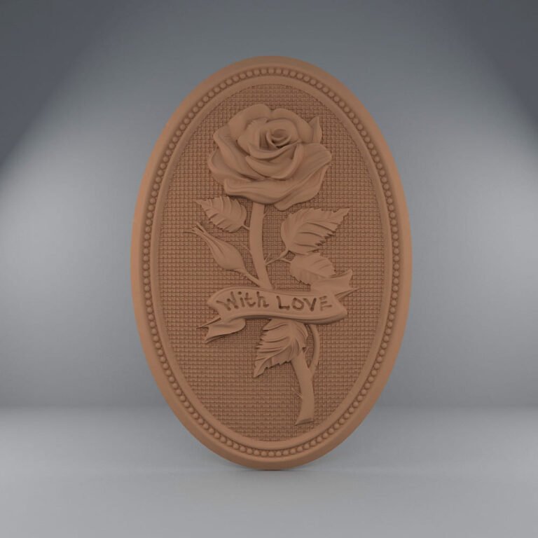 9 CNC Flower Design 3D Models – Beautiful CNC Flower Designs for ...