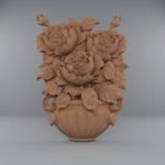 9 CNC Flower Design 3D Models – Beautiful CNC Flower Designs for ...