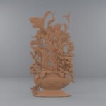 9 CNC Flower Design 3D Models – Beautiful CNC Flower Designs for ...