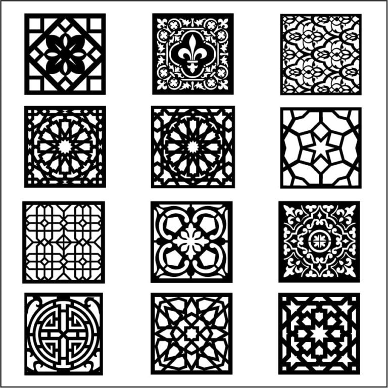 35 Laser Cut and CNC Patterns – Precision Designs for Cutting Projects