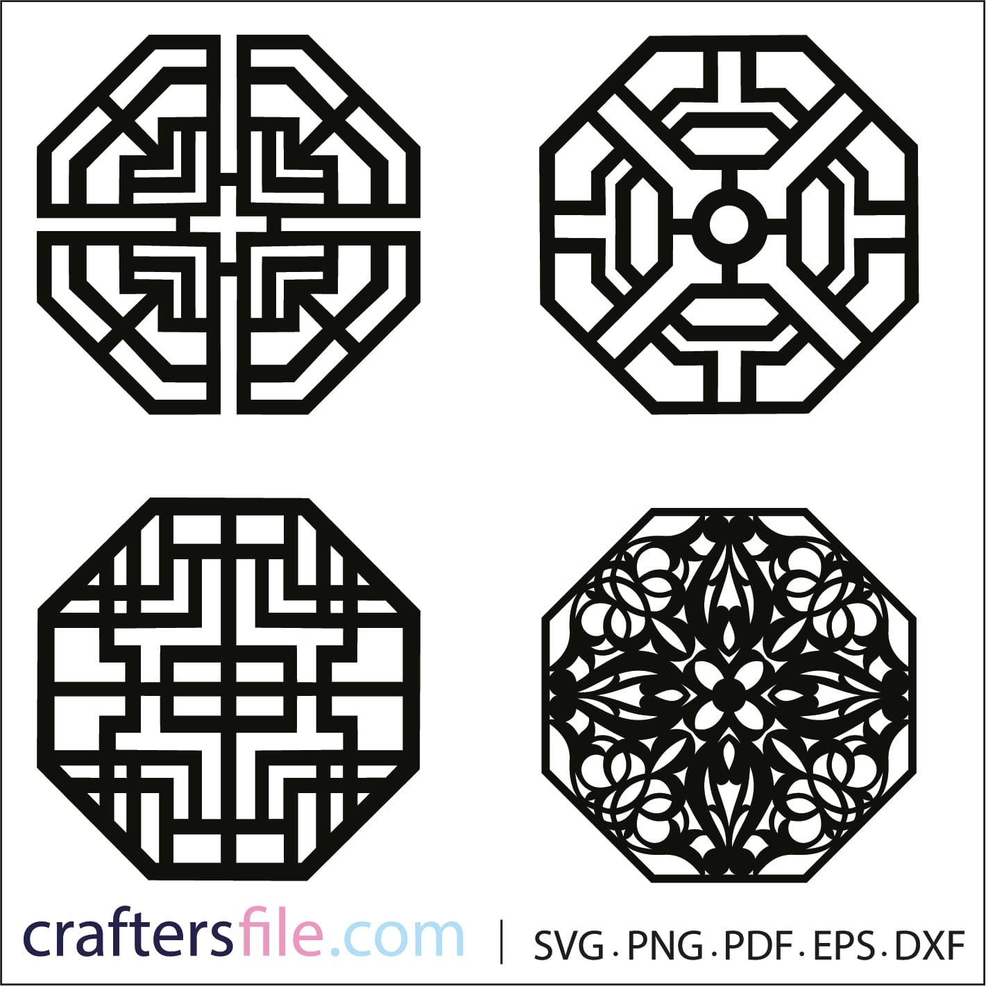 Buy Premium Hex Pattern Vectors for Creative Designs | 16 Unique Hex ...