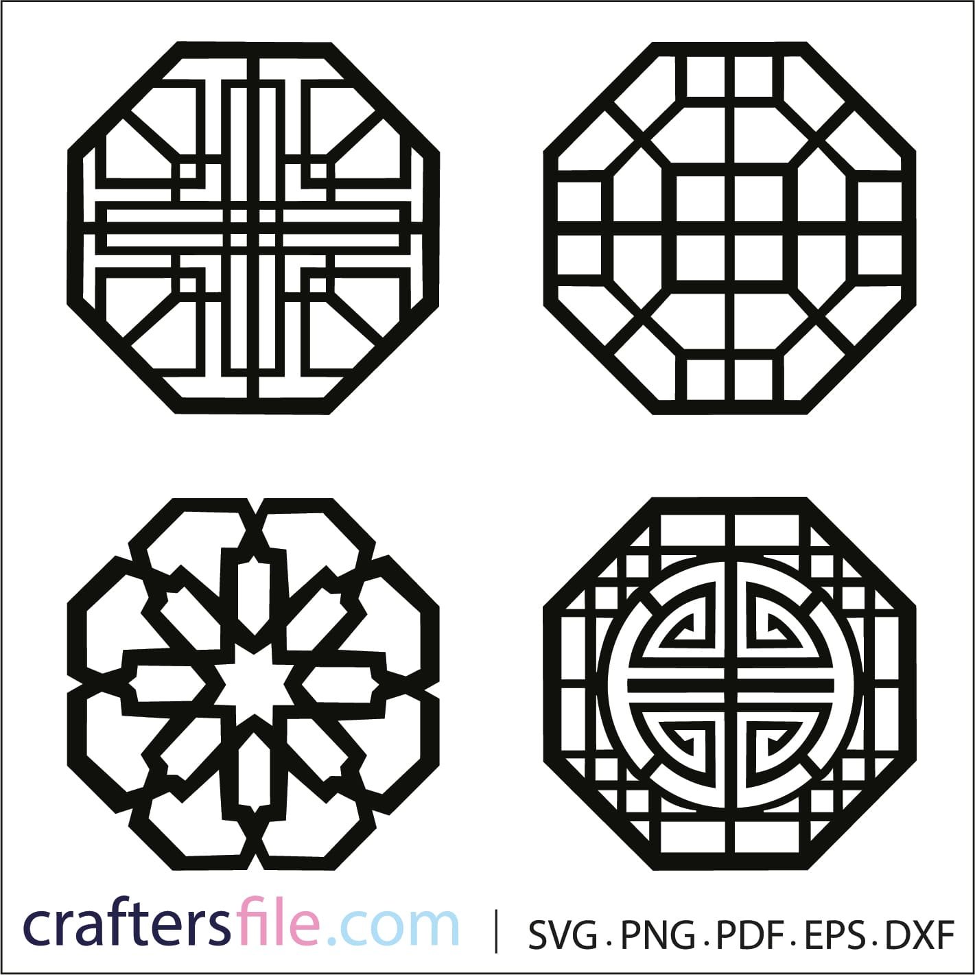 Buy Premium Hex Pattern Vectors for Creative Designs | 16 Unique Hex ...