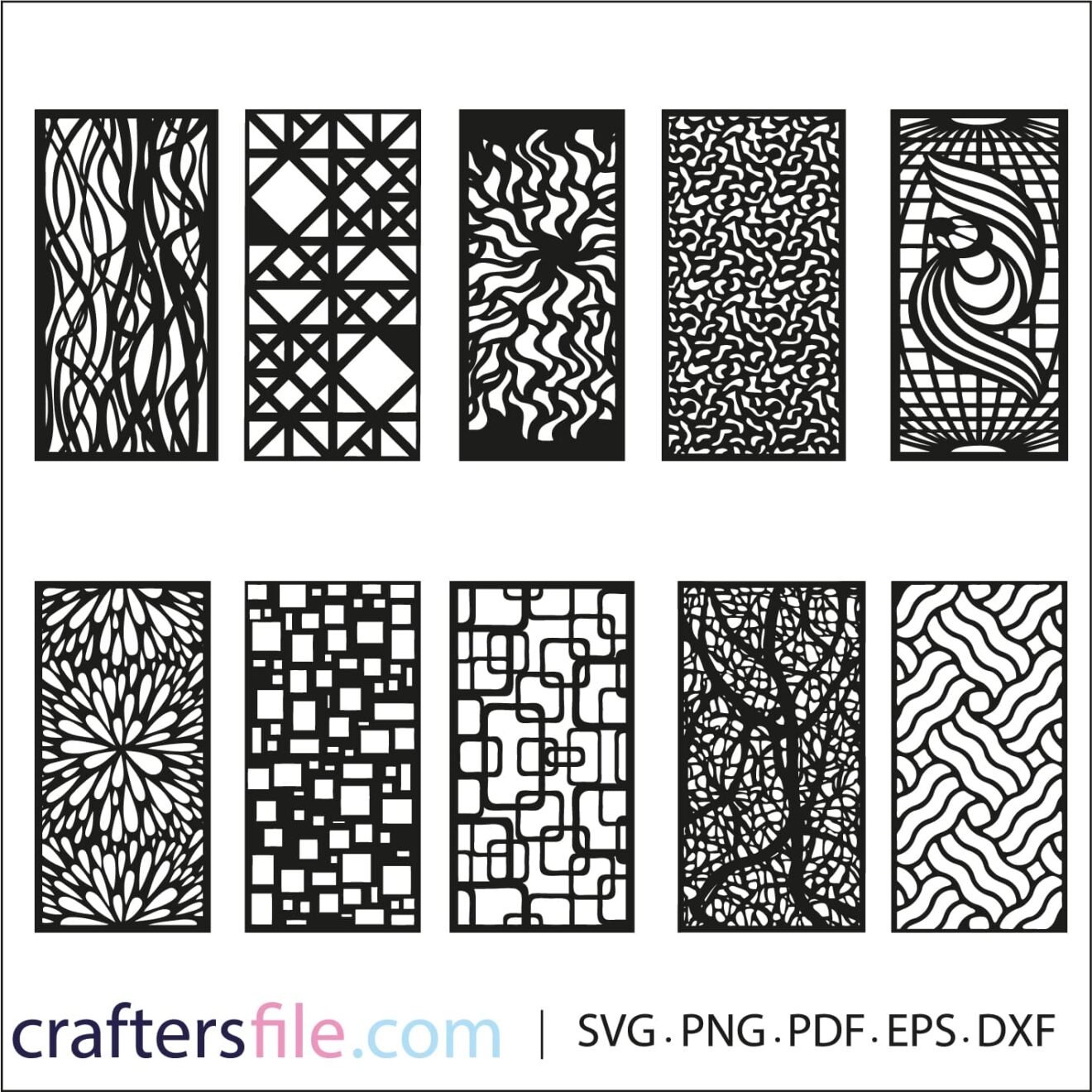 32 Modern CNC Cutting Designs Patterns for Laser Cutting & CNC Projects